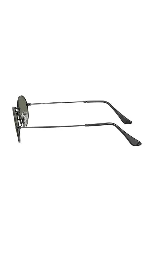 Ray-ban Oval Sunglasses - Black