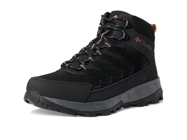 Columbia Strata Trail Mid Wp Hiking Boots - Black