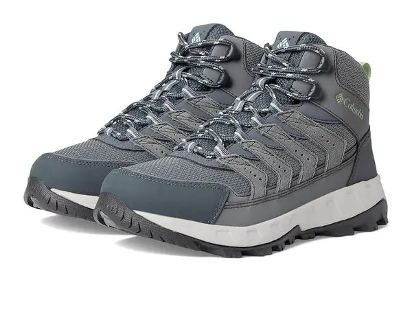 Columbia Strata Trail Mid Wp Hiking Boots - Gray