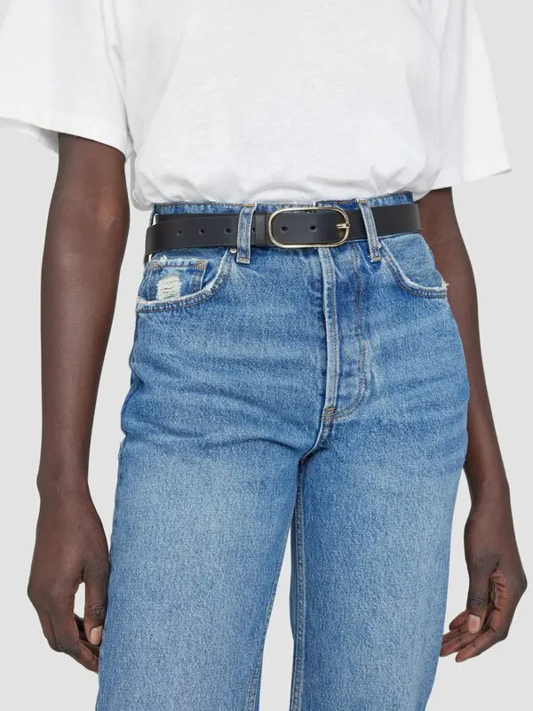ANINE BING Harper Leather Belt