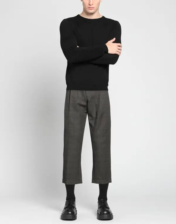 Dolce & Gabbana Straight Leg Flannel Pants