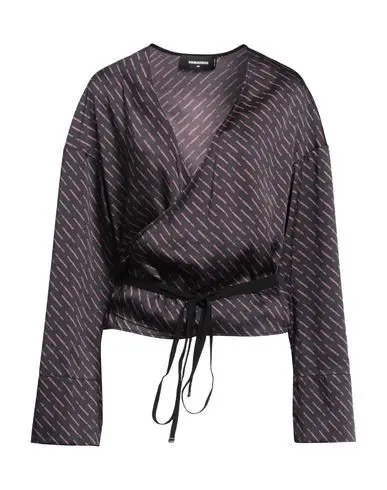 Dsquared2 Wrap Top - Black