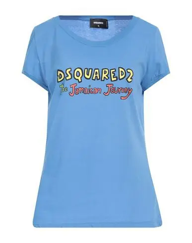 Dsquared2 Logo-print Light Cotton T-shirt - Blue