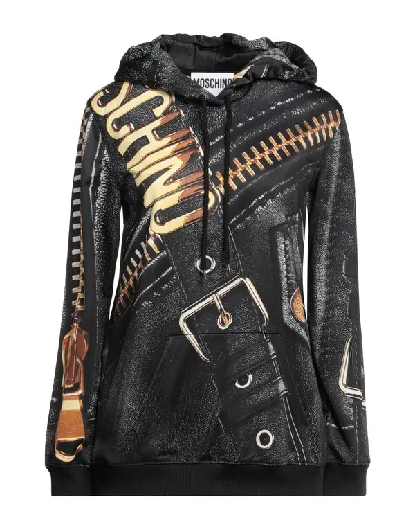 Moschino Sweatshirt In Polyester And Elastane - Grey