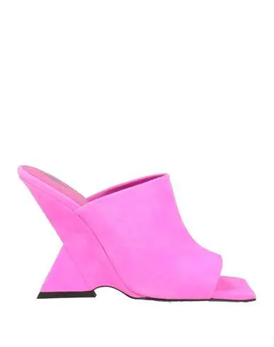 Attico Sandals In Leather - Pink