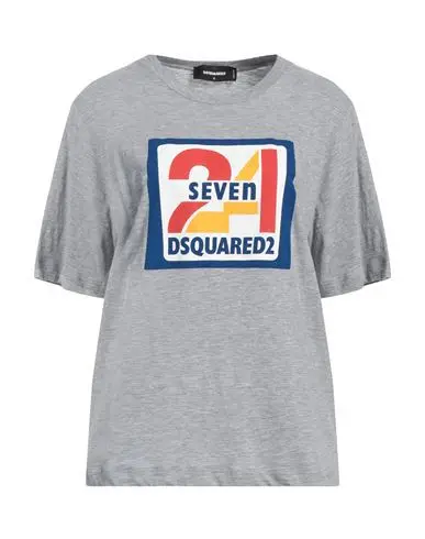 Dsquared2 T-shirt In Cotton And Viscose - Grey