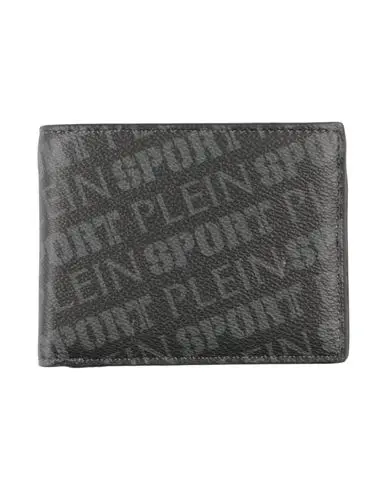 PLEIN SPORT Wallet Polyurethane - Black