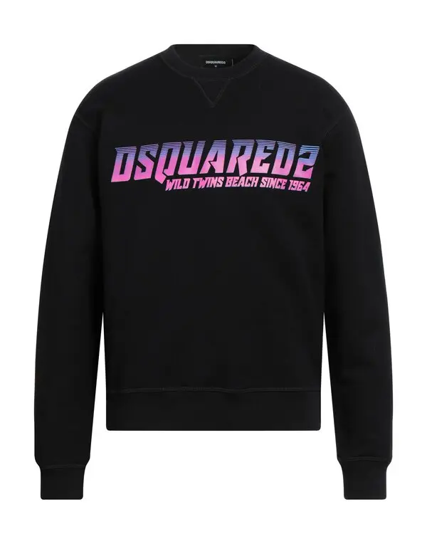 Dsquared2 Cotton Sweatshirt - Black