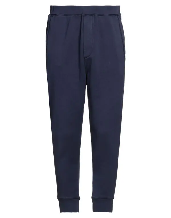 Dsquared2 Pants Size Cotton, Elastane - Navy
