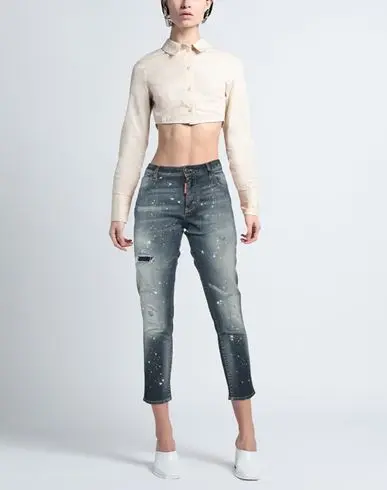 Dsquared2 Honey Jeans In Cotton And Elastane - Blue