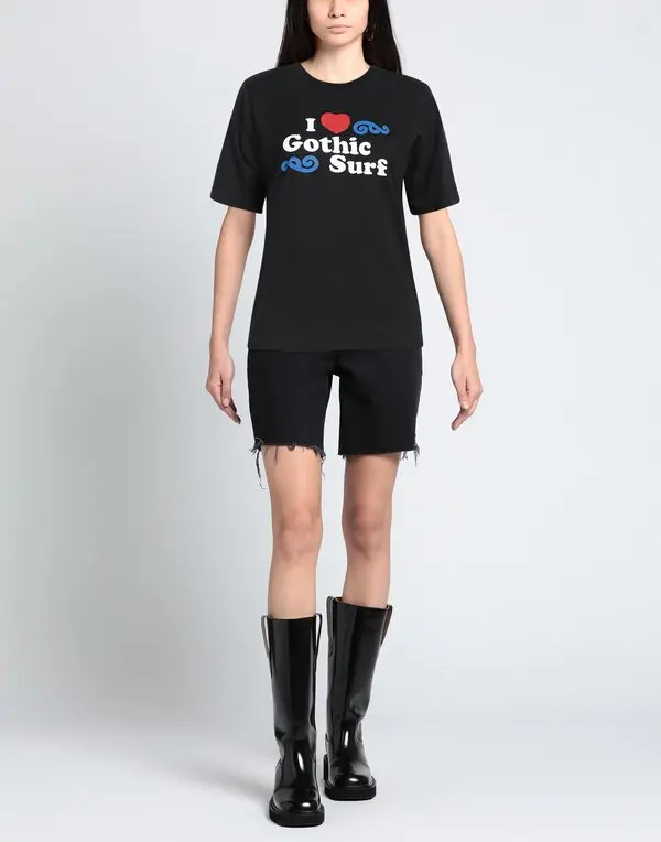 Dsquared2 Printed Cotton T-shirt - Black