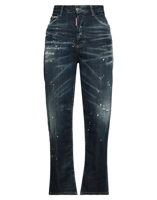 Dsquared2 Straight-leg Jeans In Stretch Denim