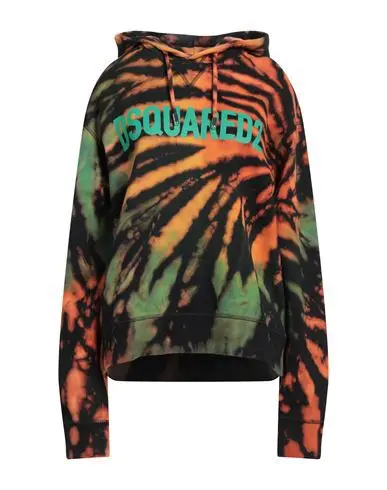 Dsquared2 Tiger-print Cotton French Terry Hoodie