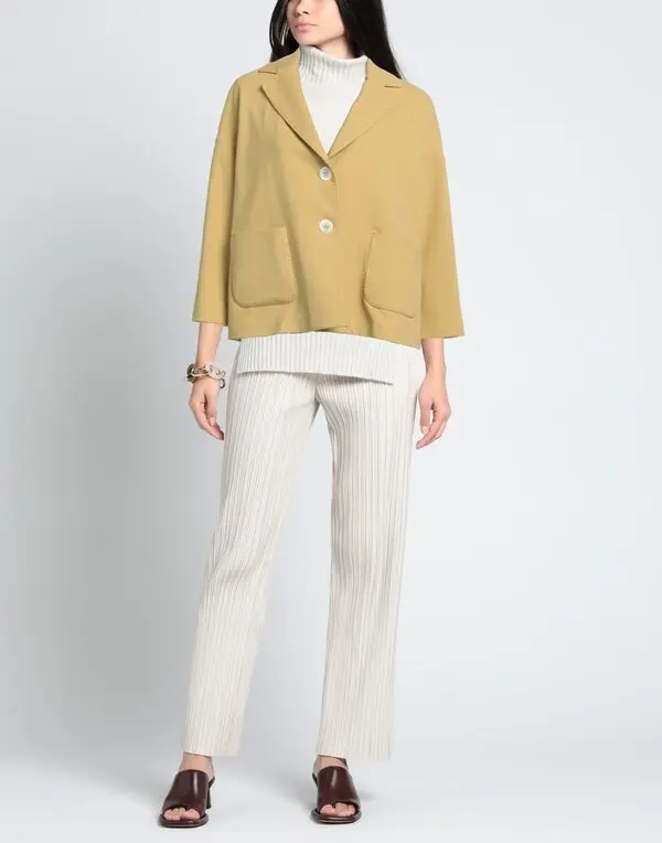 CIRCOLO 1901 Single-breasted Blazer - Yellow