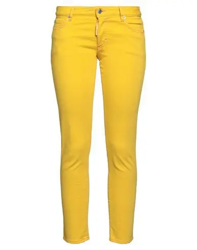 Dsquared2 Straight-leg Jeans With Five Pockets - Yellow