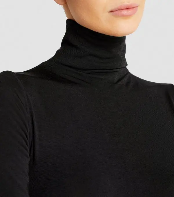 Wolford Rollneck Colorado Bodysuit - Black