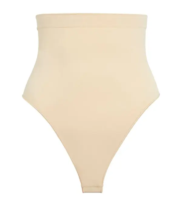 SKIMS Seamless Sculpt High-waist Thong - Beige