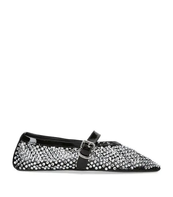 Alaïa Diamante Ballet Flats