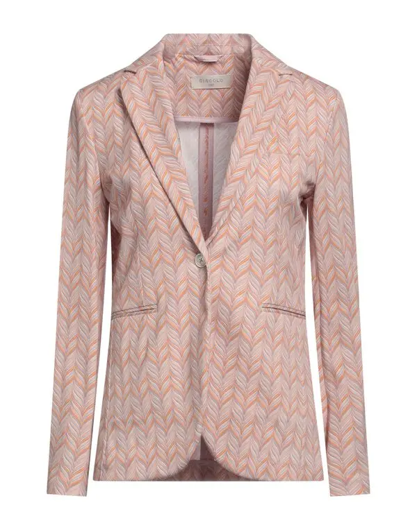 CIRCOLO 1901 Blazer In Cotton And Elastane - Pink