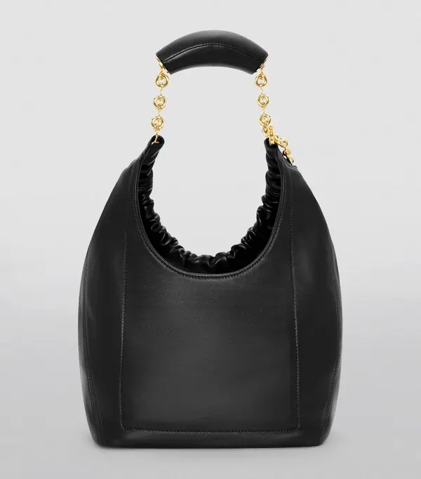 Loewe Small Leather Squeeze Top-handle Bag - Black
