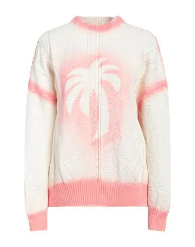 Palm Angels Sweater With Crewneck - Off White