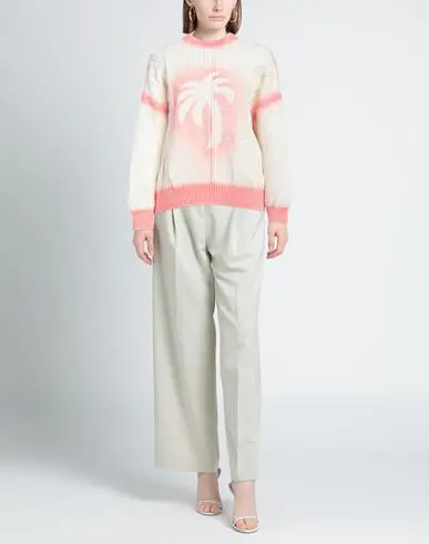 Palm Angels Sweater With Crewneck - Off White