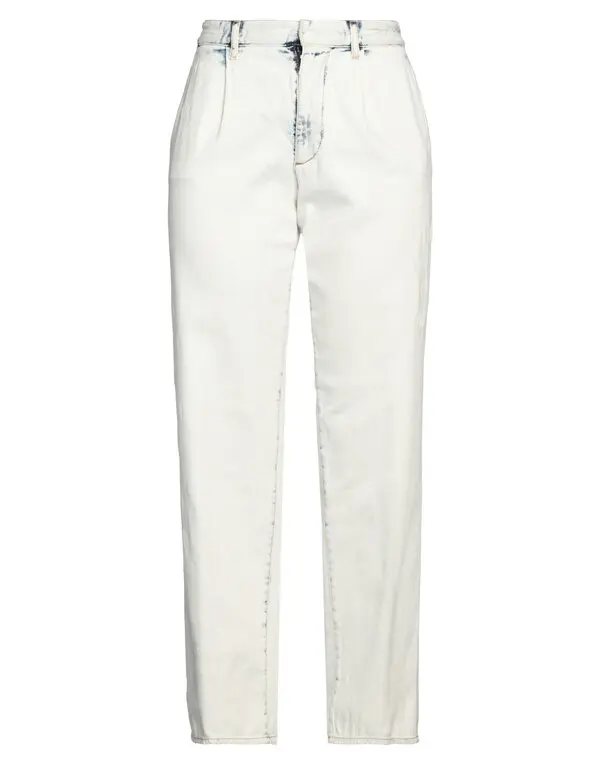 Dsquared2 Cotton Elastane Jeans - Off White