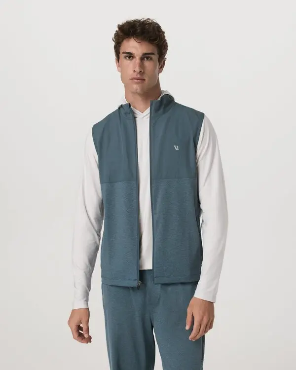 Vuori Sunday Element Vest - Blue Sea Heather