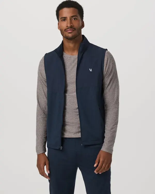 Vuori Sunday Element Vest - Ink Heather