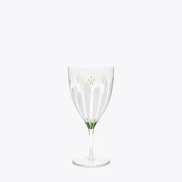 Tory Burch Spring Meadow Water Glass, Set Of 2 - Clear