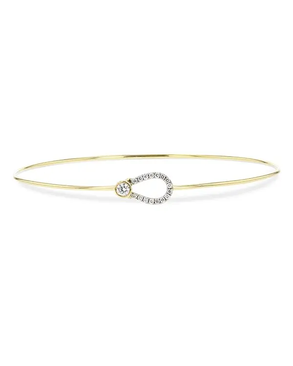 Phillips House 14k Yellow Diamond Keyhole Bracelet - Gold