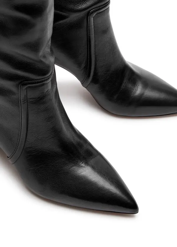 Paris Texas Anja 70 Leather Knee-high Boots