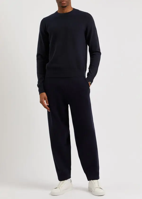 Extreme Cashmere X N°36 Be Classic Cashmere-Blend Jumper - Navy