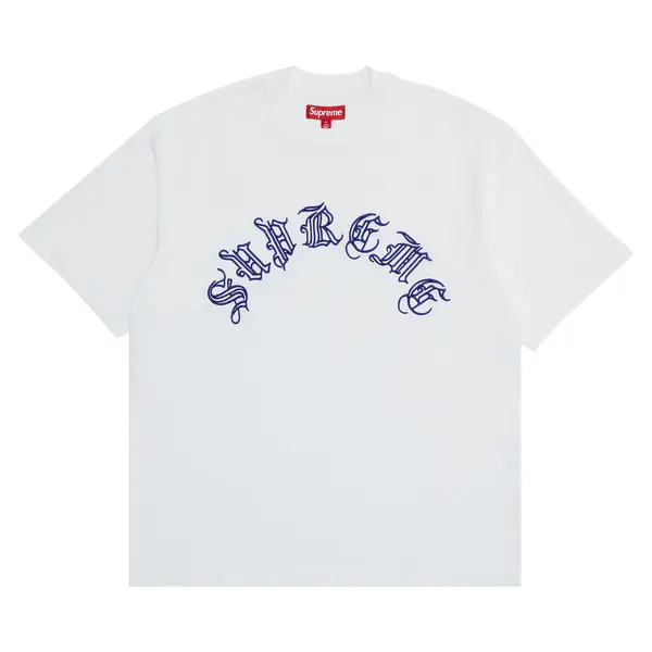 Supreme Old English Short-sleeve Top - White