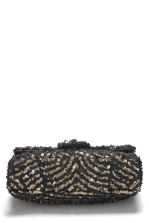Chanel Sequin Half Flap Bag