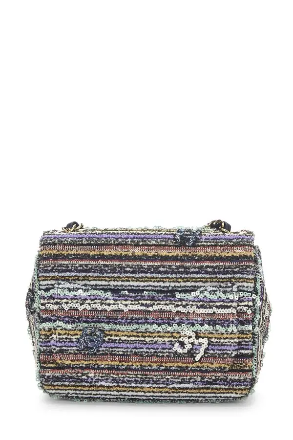 Chanel Sequin Half Flap Bag - Multi