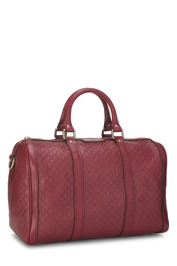 Gucci Microguccissima Leather Joy Boston - Red