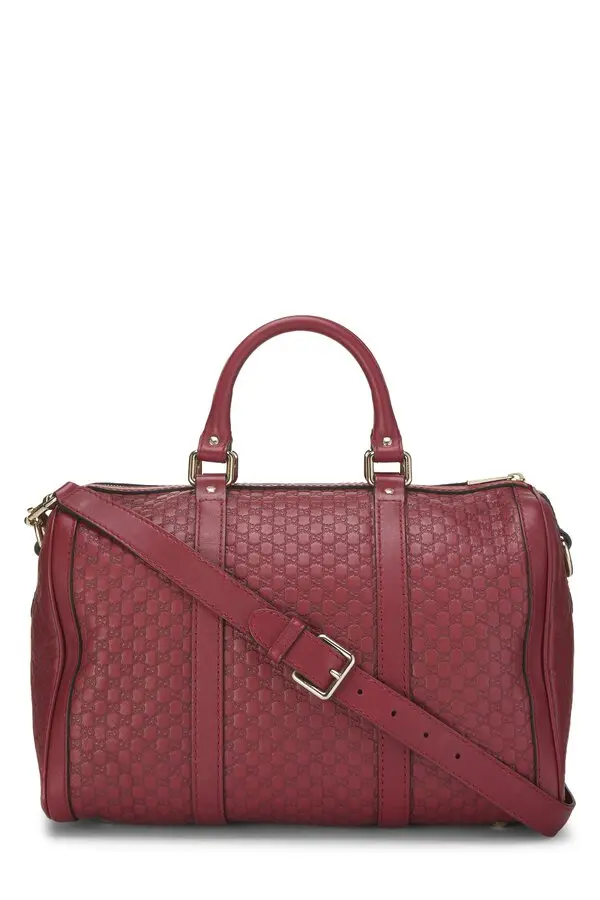 Gucci Microguccissima Leather Joy Boston - Red