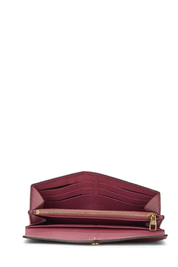 LOUIS VUITTON Monogram Empreinte Sarah Wallet