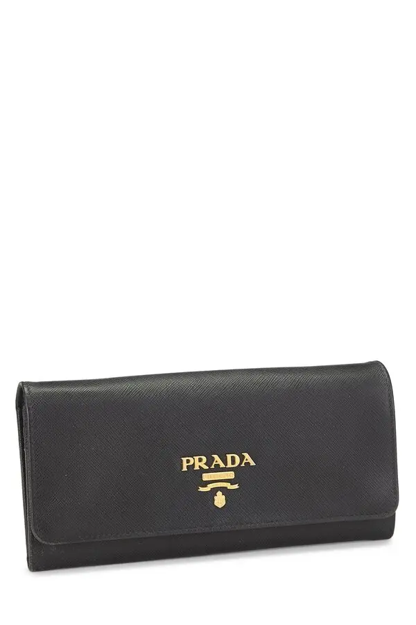 Prada Saffiano Leather Wallet On Chain