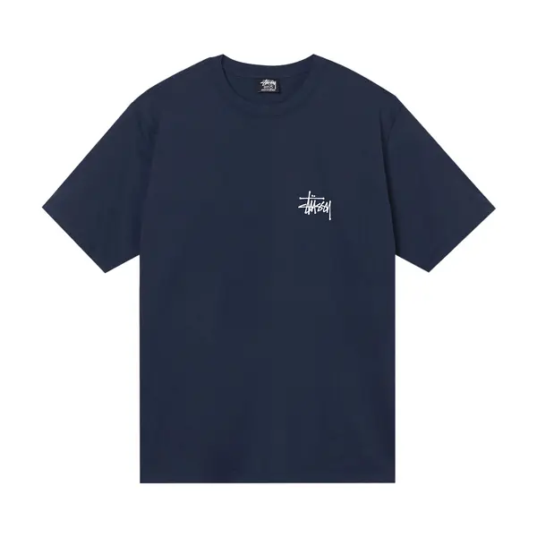 StÜssy Basic Tee 'navy - Blue