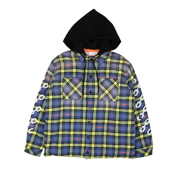 Off-White Arrow Logo Jacket - Blue