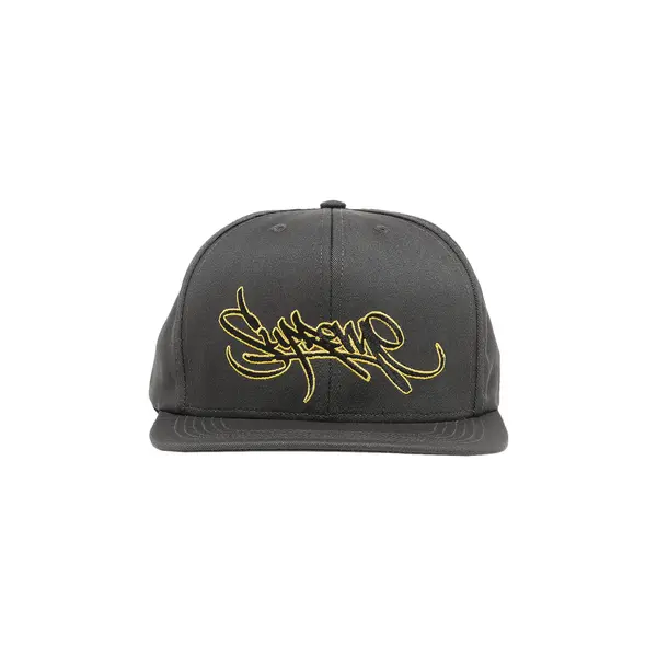 Supreme Handstyle 6-panel Cap - Grey