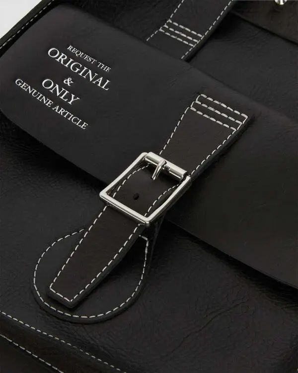 Dr. Martens Overdrive Leather Backpack - Black | Editorialist display picture 2