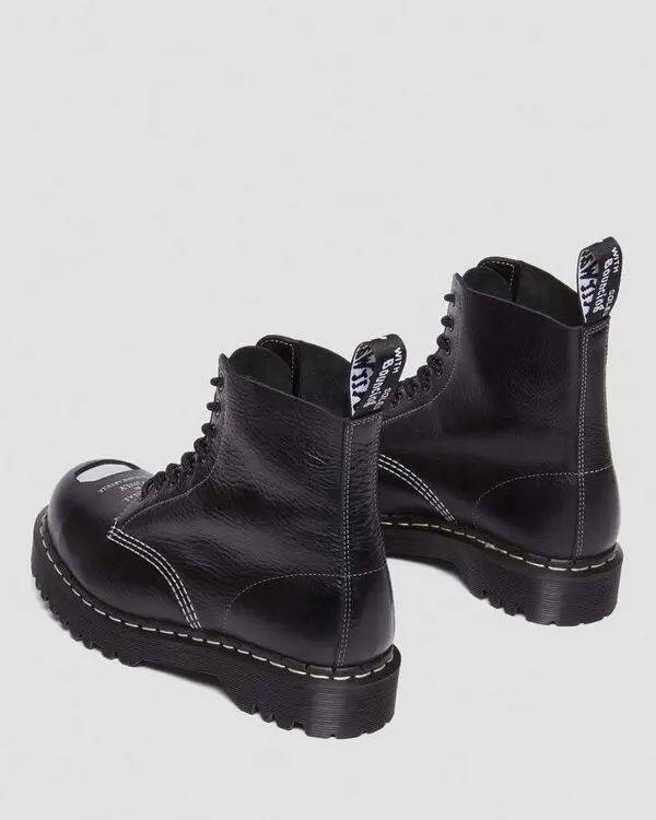 Dr. Martens 1460 Bex Exposed Steel Toe Lace Up Boots