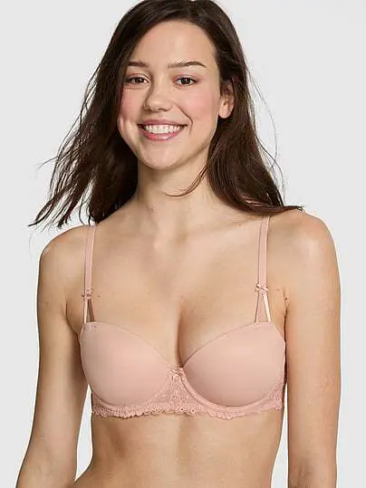Pink Wink Wink™ Lightly Lined Balconette Bra - Beige