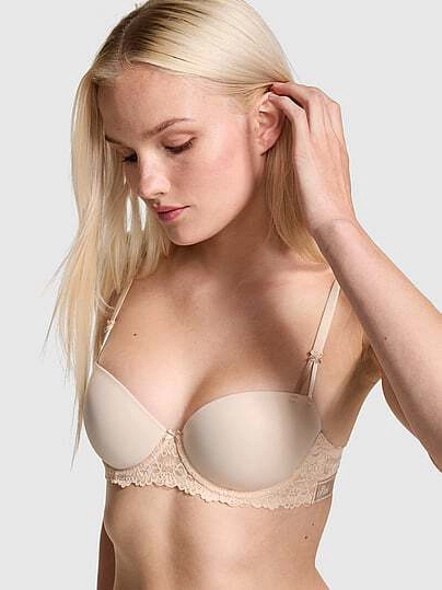 Pink Wink™ Lightly Lined Balconette Bra - Beige