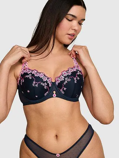 Pink Wink Wink™ Lightly Lined Balconette Bra - Blue