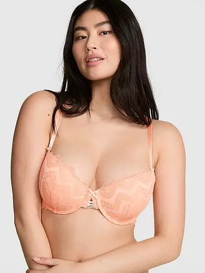 Pink Wink Wink™ Lightly Lined Balconette Bra - Orange