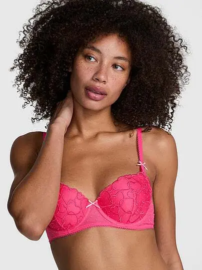 Pink Wink Wink™ Lightly Lined Balconette Bra - Pink